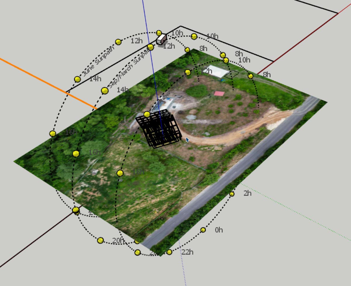 Sun Diagram is an extension for creating 3D sun paths